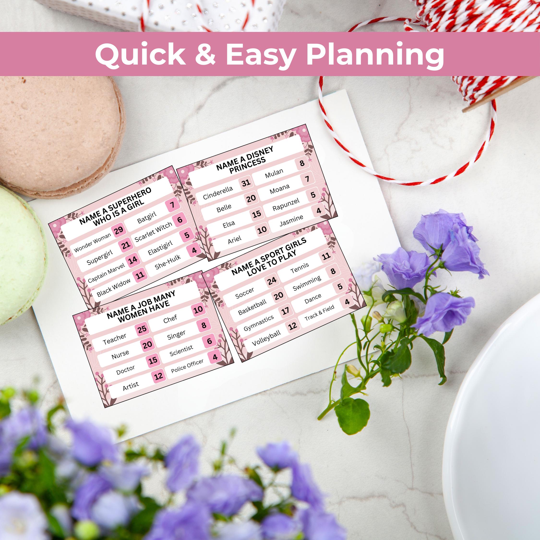 Women's Day Family Feud Game | Fun Women's Day Party Game for Work ...