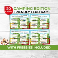 Camping Games for Kids: Maze, Word Search, I Spy (PDF) - Etsy