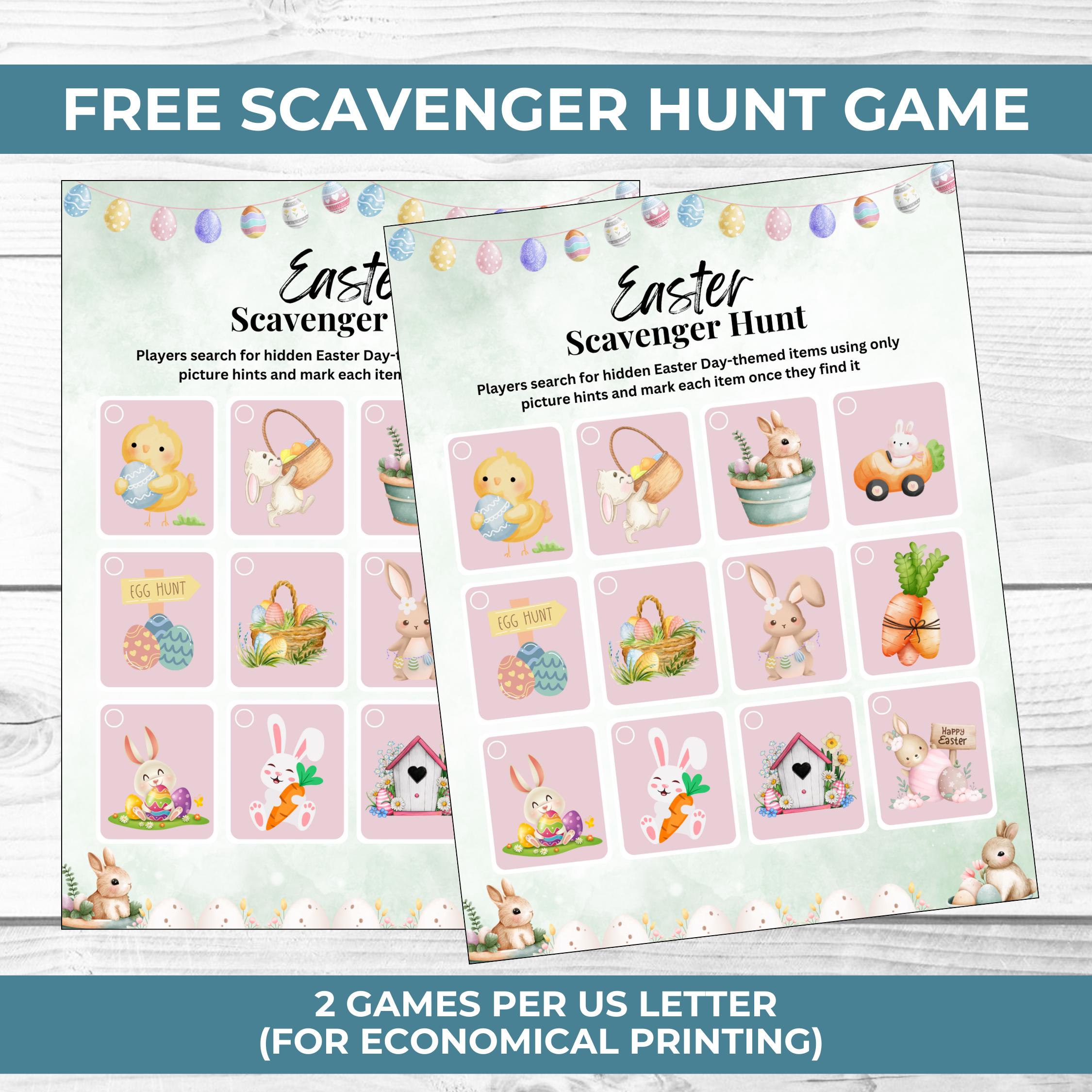 Easter Bingo Game Find Someone Who – Printable Easter Icebreaker for ...