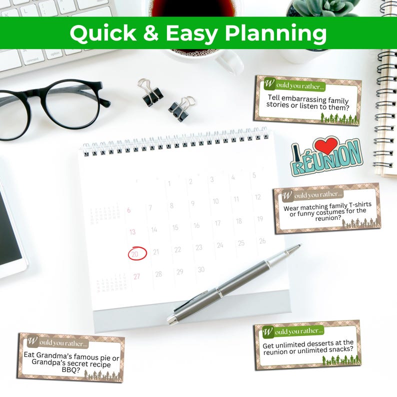 Family Reunion Would You Rather Game – Fun Printable Activity for All ...