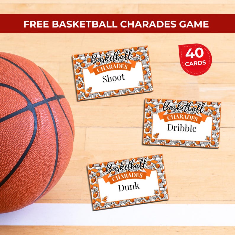 Basketball Friendly Feud Game Printable for Sports Lovers, Teams ...