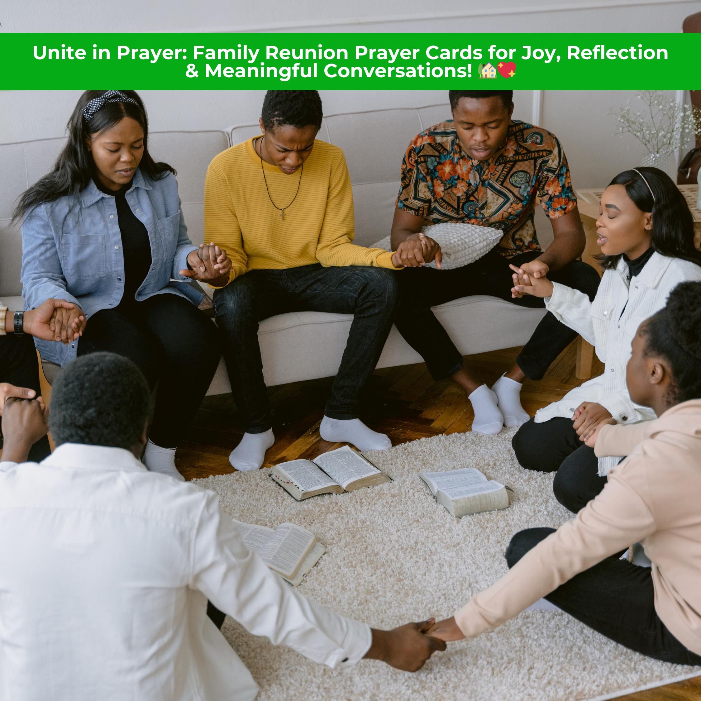 Family Reunion Prayer Cards , Free Family Reunion Charades & Photo ...