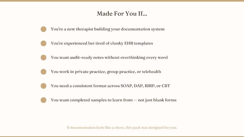 Therapist Progress Notes Template Pack, SOAP DAP CBT Forms (digital ...
