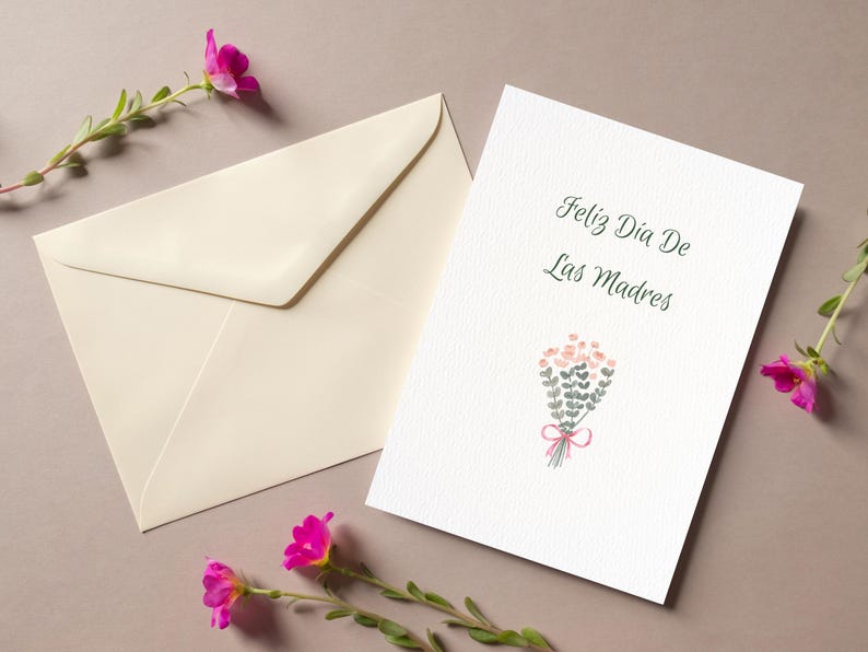 Feliz Día De Las Madres Digital Card | Spanish Mother’s Day Card With ...