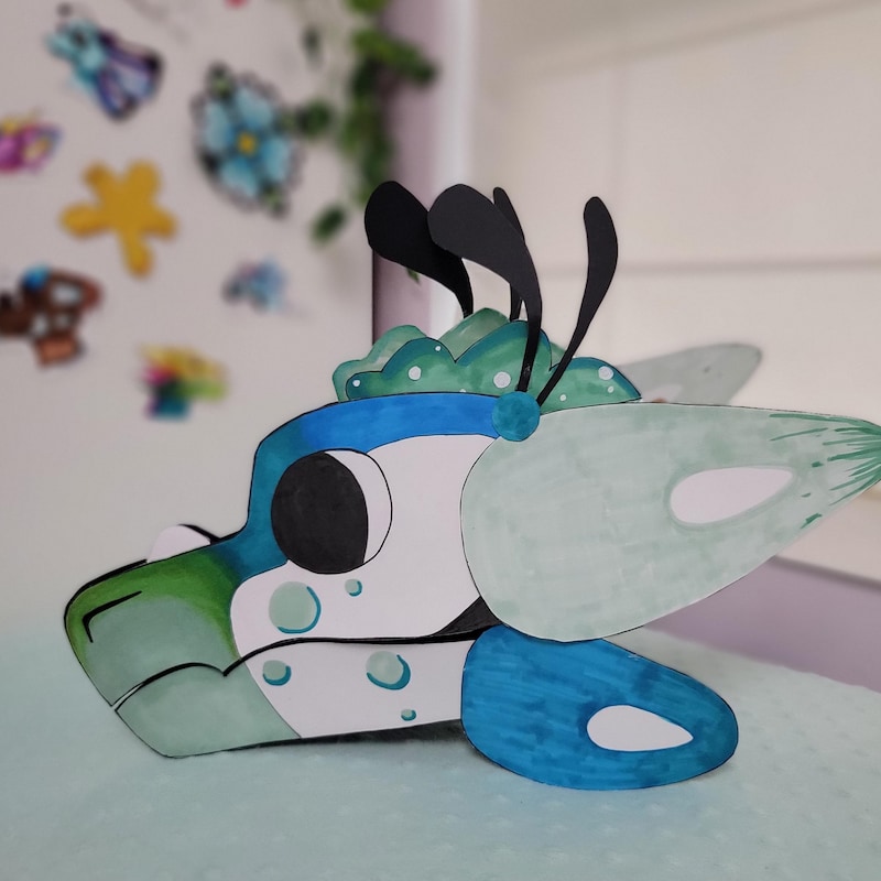 Sunset Sara Dragon Puppets - Etsy