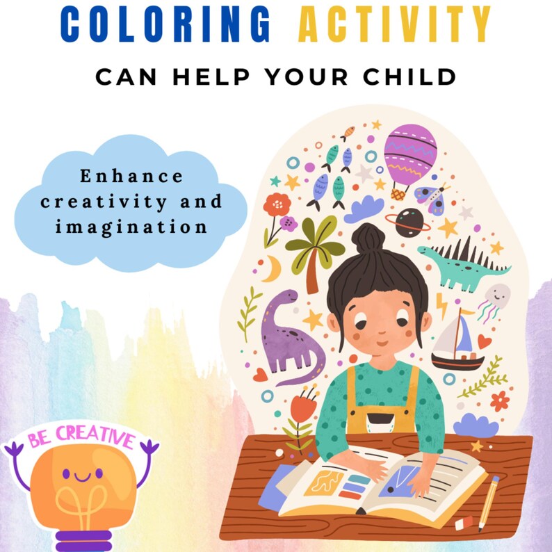 Under the Sea Coloring Book for Kids, Ocean and Mermaid Printable Pages ...