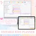 Editable Homeschool Planner for Kids, Weekly Planner, Toddler Daily ...