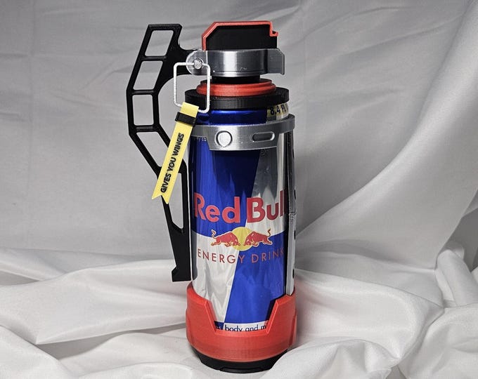 Red Bull Grenade Prop/ Shelf Display - Energy Drink Can for Cosplay ...