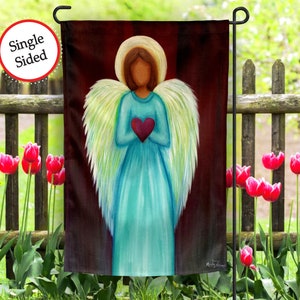 Angel Garden Flag - Etsy