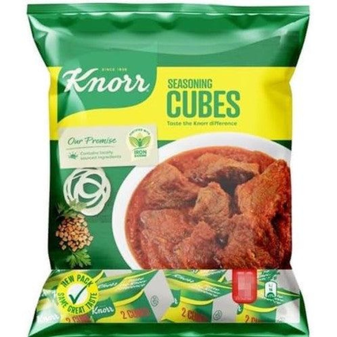 Knorr Seasoning Cubes Beef, 320g 40 Cubes 8g Each Cube Nigerian - Etsy