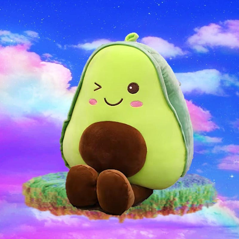 Avocado Plush - Etsy