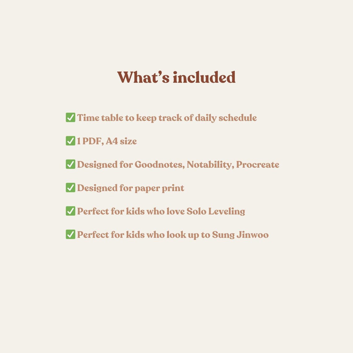 Solo Leveling Time Table PDF, Time Planner Printable, Homeschool Task ...