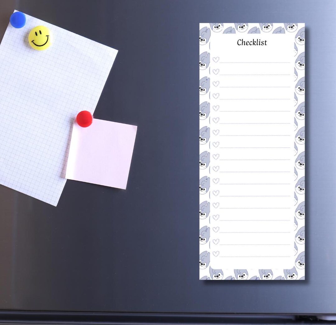 SKZOO Magnetic Checklist - Etsy