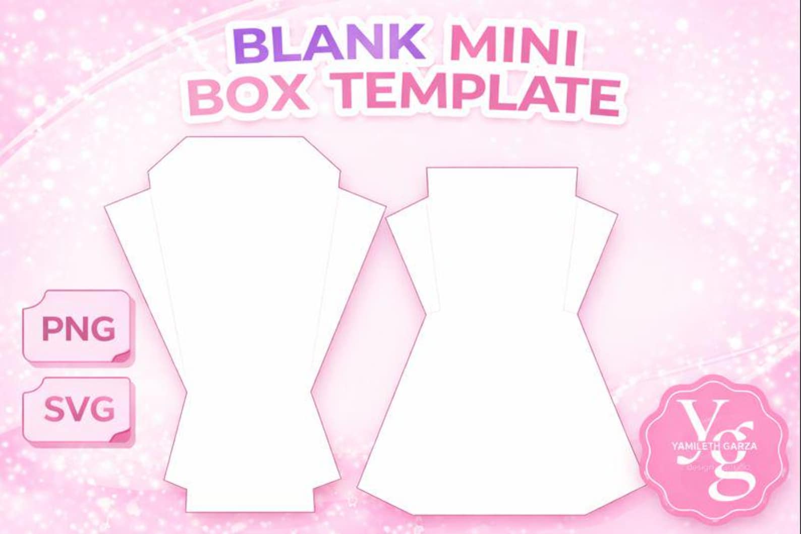 Mini Payaso Paleta Box Template | Archivo Digital | Caja Para Paleta ...