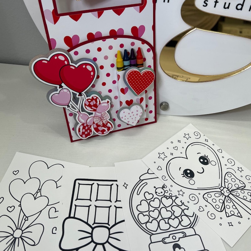 Coloring Pocket Svg - Etsy