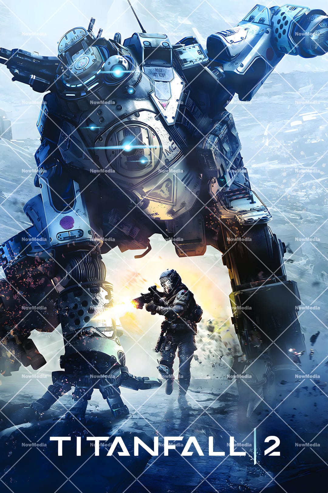 Titanfall Poster, Titanfall Wallpaper, Games, 2015 - Digital Download ...