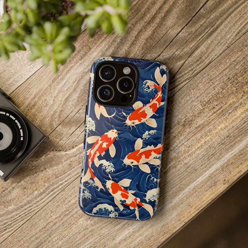 Anime Koi Fish Phone Case, iPhone and Samsung - Etsy