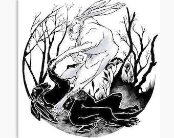 Year of the Rabbit Vinyl Sticker - Etsy