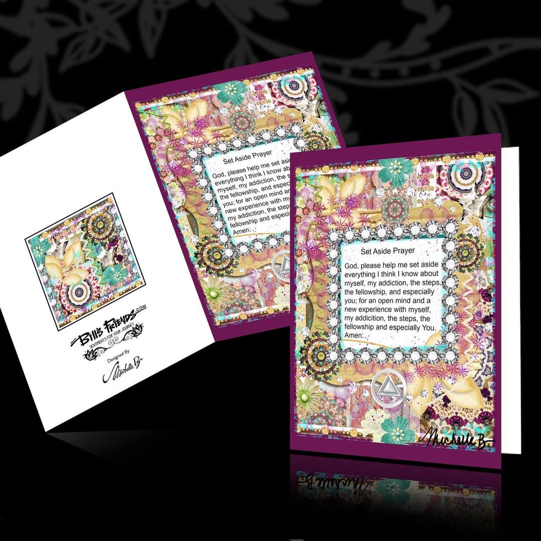 Set Aside Prayer - Greeting Card and Bookmark - Etsy