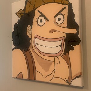 One Piece Fan Art | Usopp Canvas Art - Etsy