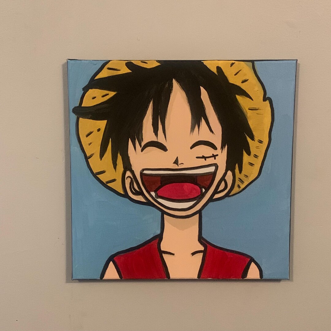 LUFFY : One Piece Painting - Etsy