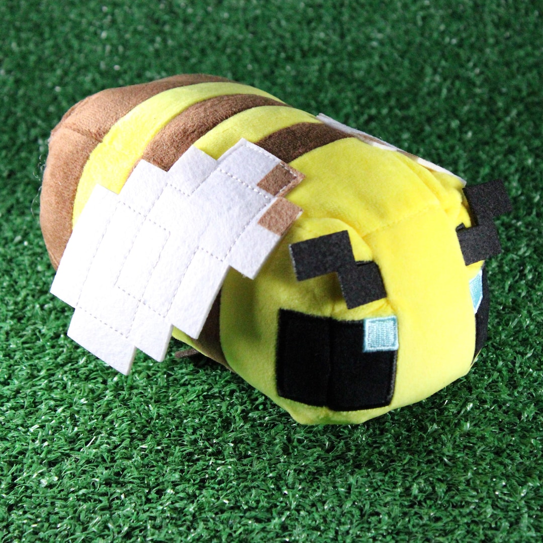 Minecraft Bee Plush – Soft Stuffed Animal, 20cm Plushie - Etsy