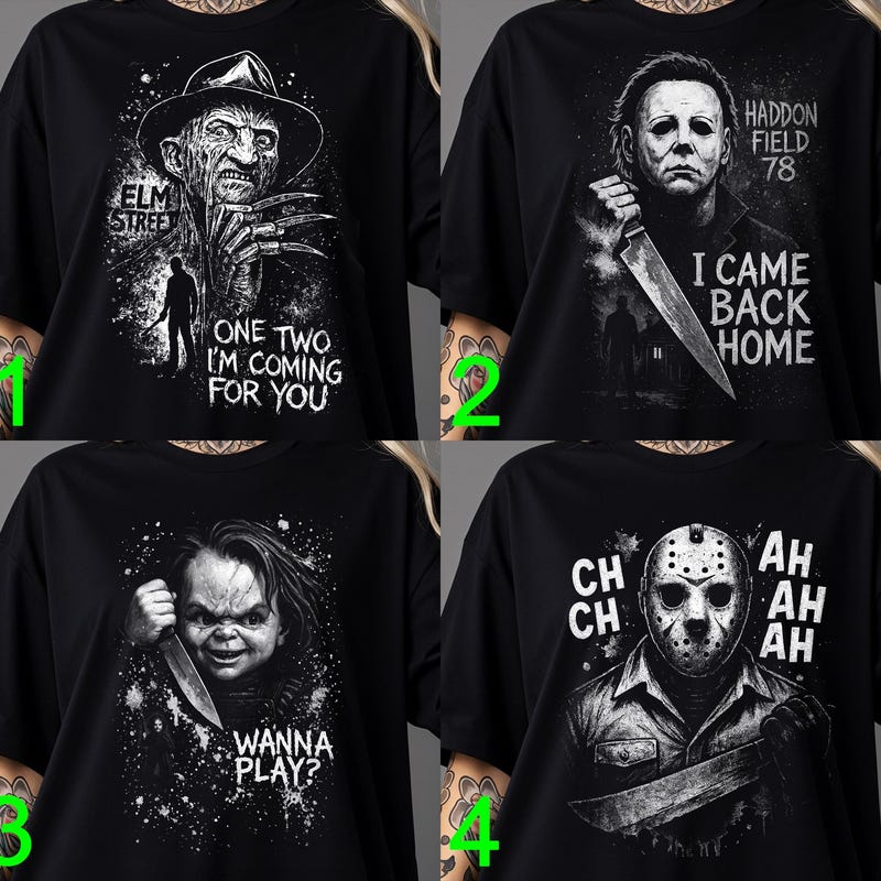 Horror Clothing - Etsy
