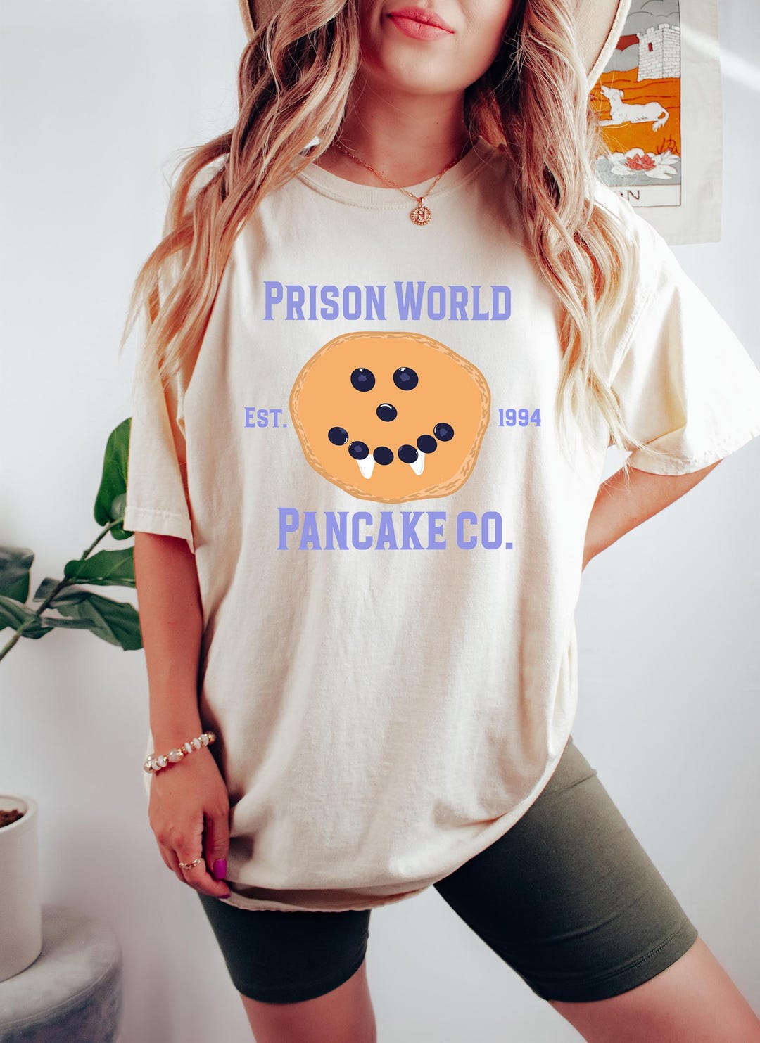 Comfort Colors Vampire Diaries T-shirt: Prison World Pancake Co. - Etsy