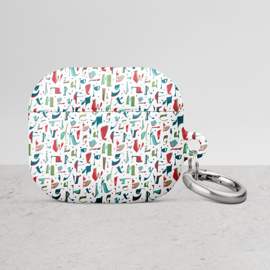 Wrong Letters - Lettering Alphabet Pattern Case for Airpods® - Etsy