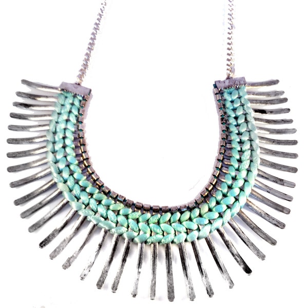 Fringe Necklace - Etsy