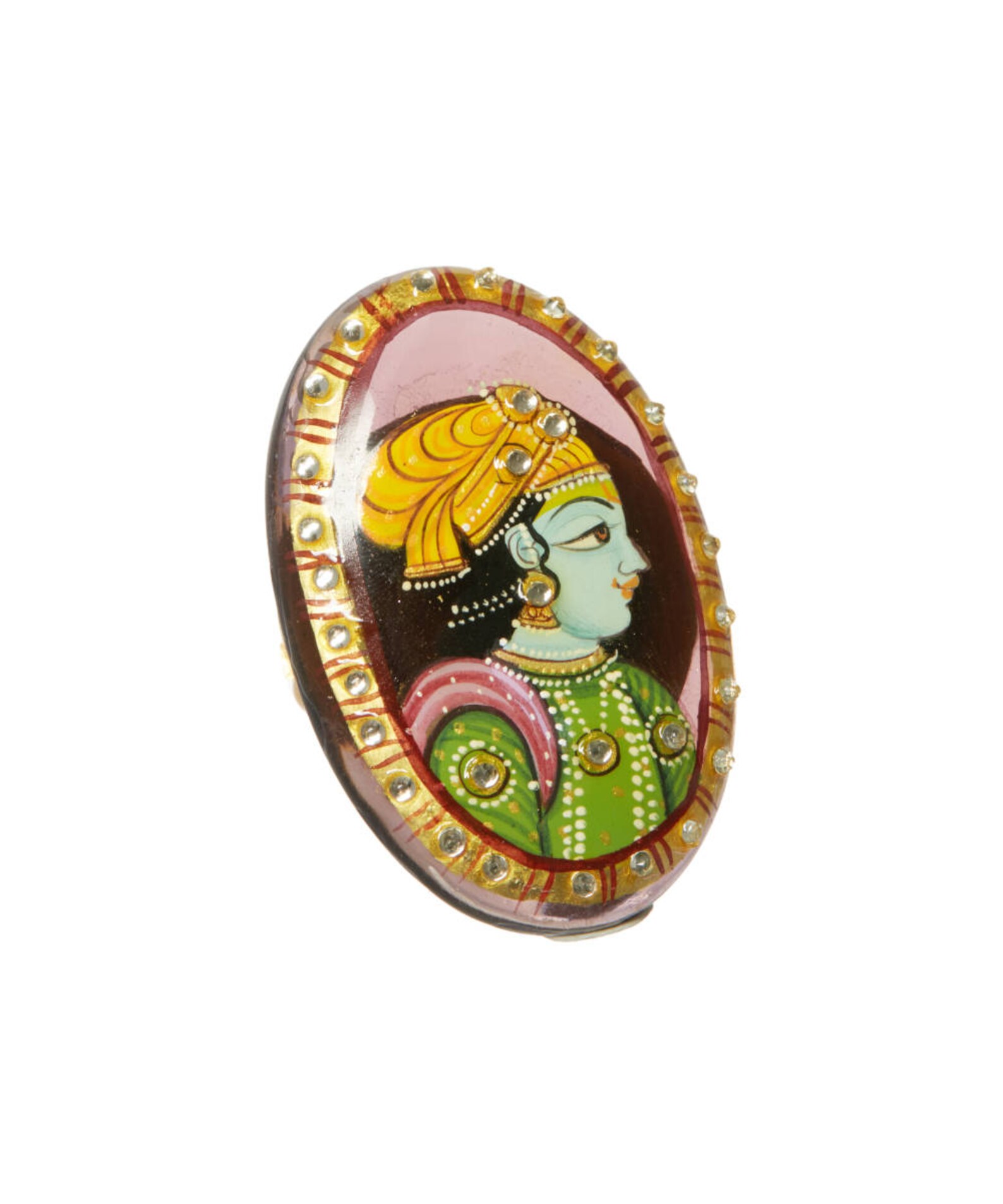 Lord Krishna Ring, Almost SOLD OUT Painting on a Ring,hand Painted ...