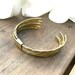 Gold Bangle Cuff Braceletmulti Bangle - Etsy