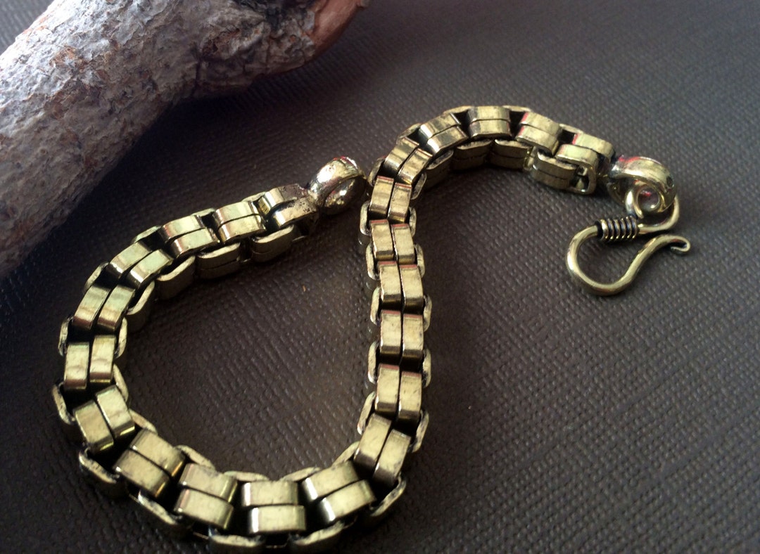 Box Chain Bracelet,mens Gold Bracelet,chain Collection,gold Bracelet ...