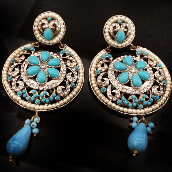 Turquoise Chandelier - Etsy