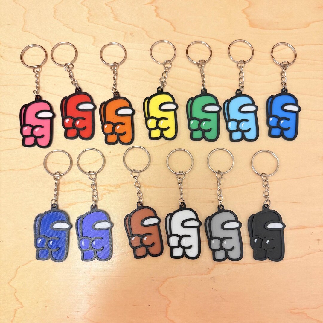 Thicc Crewmate Keychain - Etsy