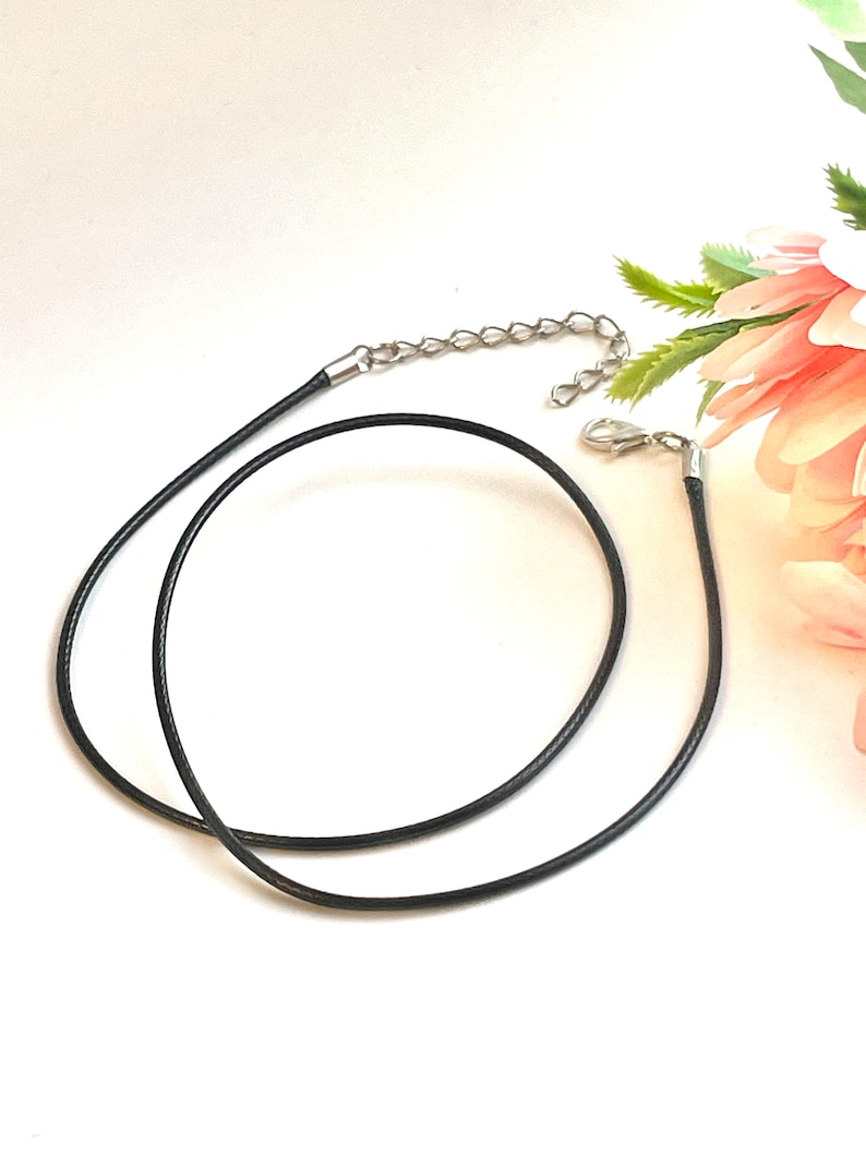 Add a 16-18” Smooth Faux Leather Thong Necklace to You Order Only - Etsy