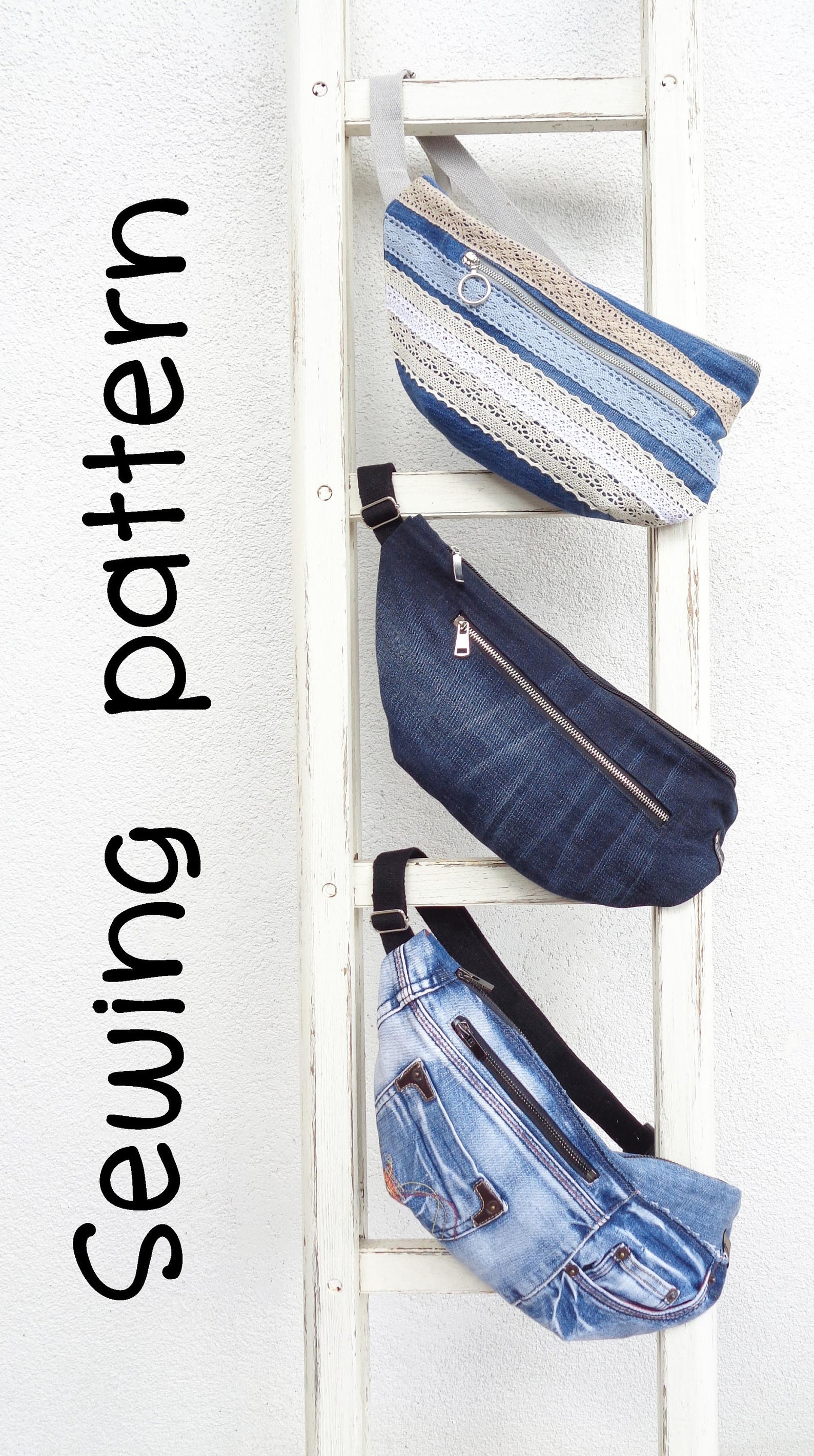 Sewing Pattern to Make Fanny Pack, Bum Bag, Hip Bag, Printable PDF ...