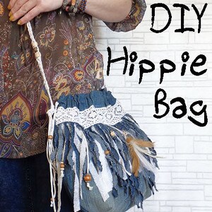 Draw-string Shoulder Soft Bag PDF Pattern. Easy Sewing E-pattern ...