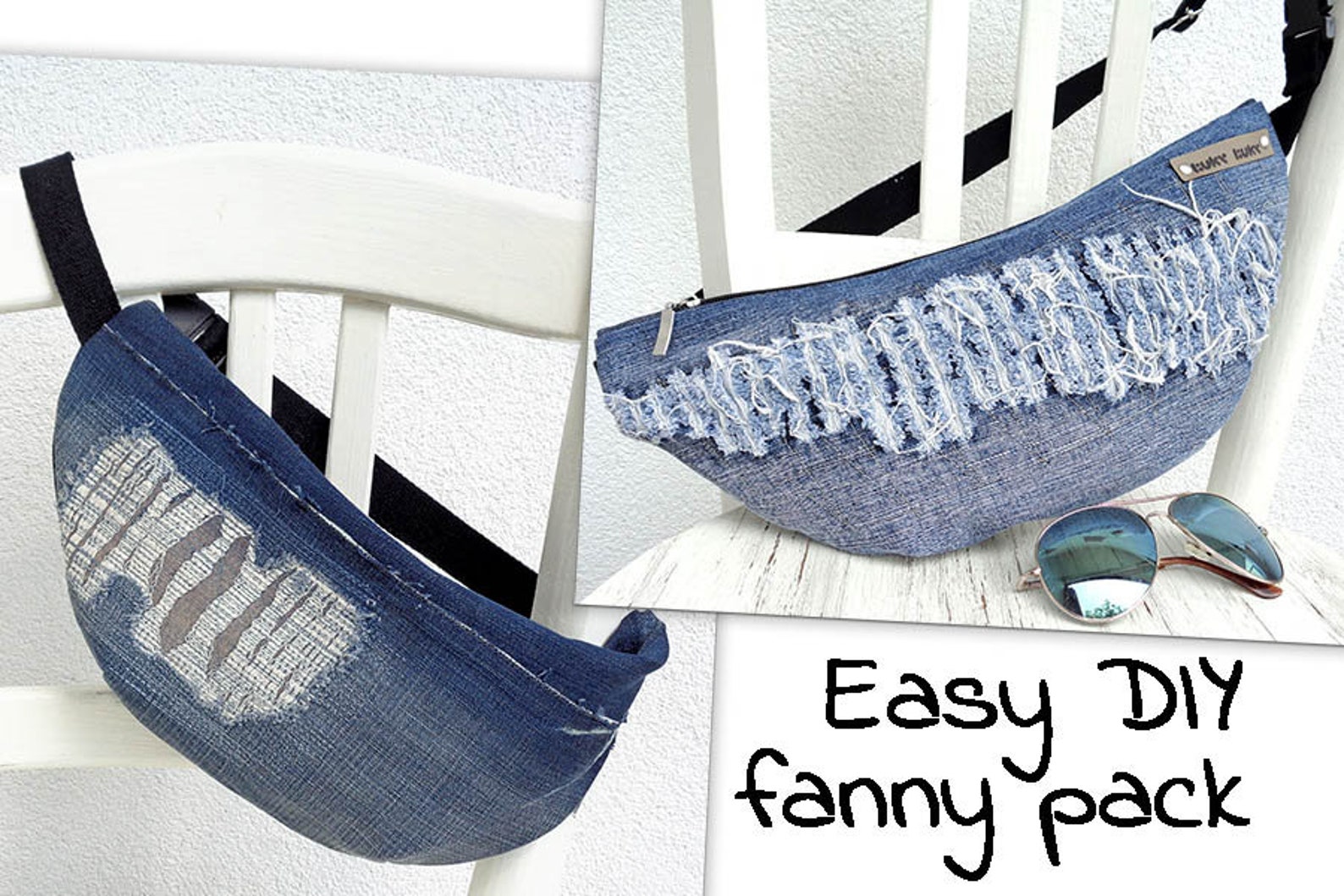 Sewing Pattern to Make Fanny Pack, Bum Bag, Hip Bag, Printable PDF ...