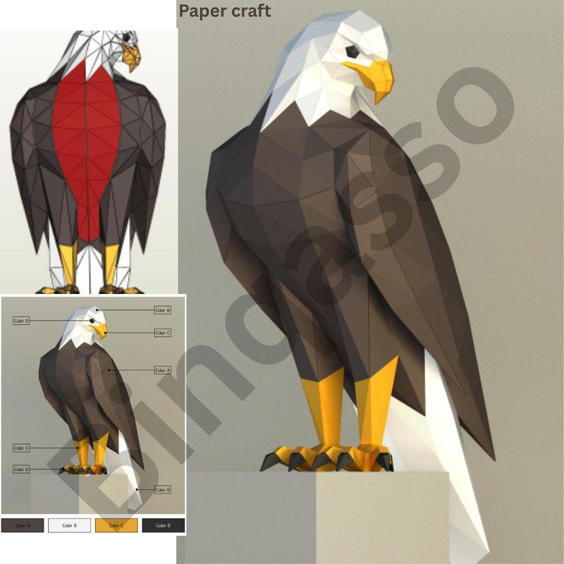 Low Poly Papercraft - Etsy