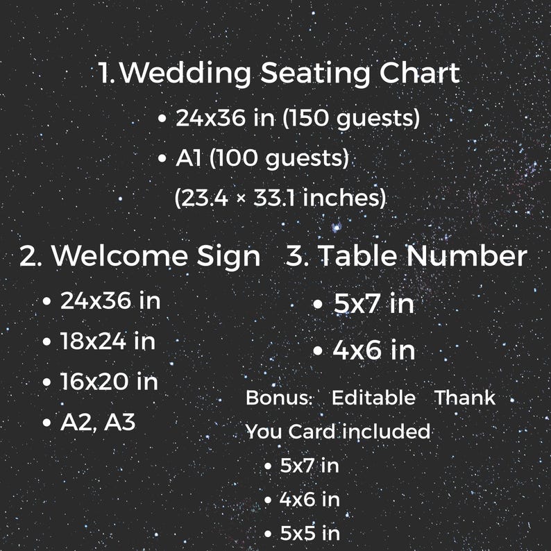 Elegant Gold Interactive Wedding Seating Chart Bundle | Welcome Sign ...