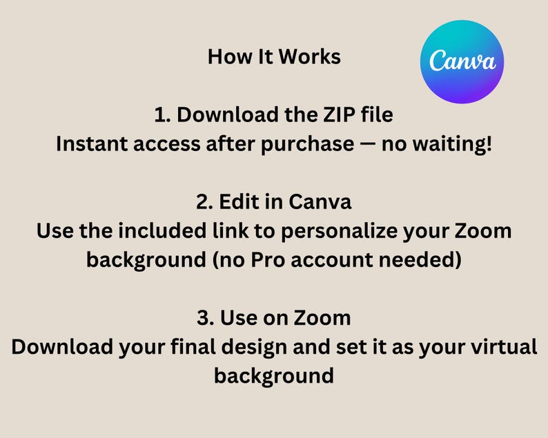 Editable Zoom Backgrounds Bundle | 4 Fun and Professional Designs ...