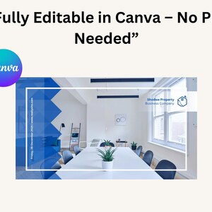 Editable Zoom Backgrounds for Office Calls | 5 JPG + Canva Templates ...