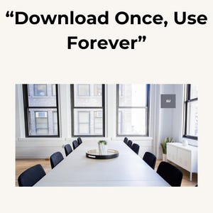 Editable Zoom Backgrounds for Office Calls | 5 JPG + Canva Templates ...