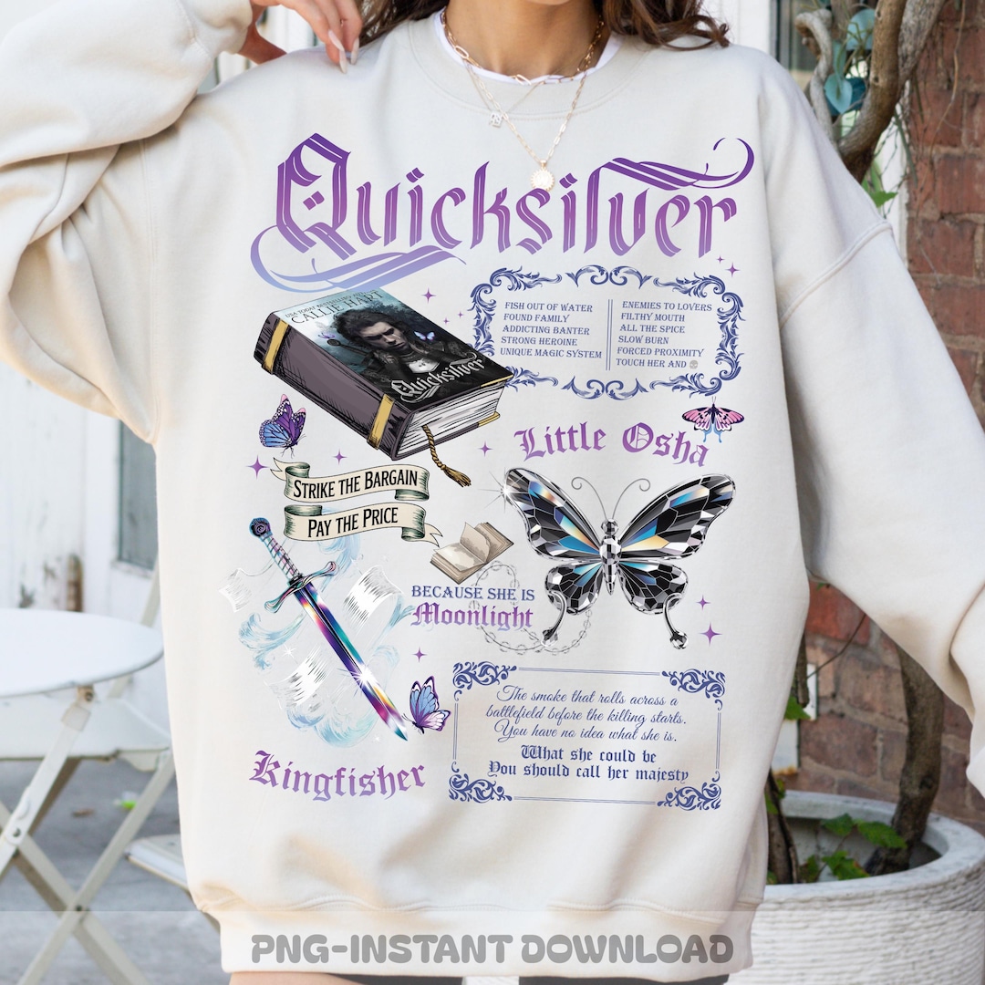 Quicksilver Series PNG, Callie Hart Inspired Fantasy Design, Little ...