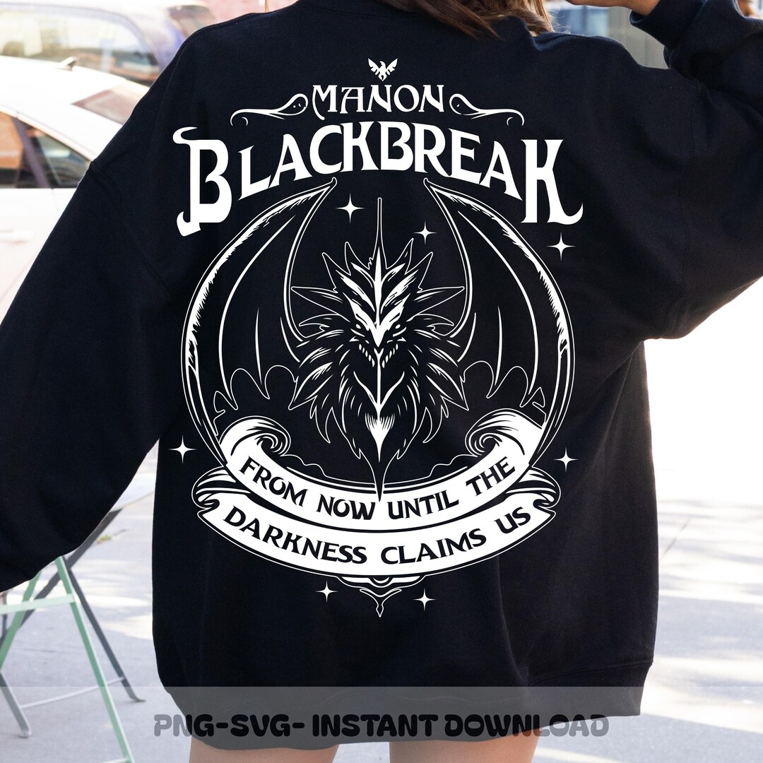 Manon Blackbeak SVG PNG, Throne of Glass Art, “from Now Until the ...