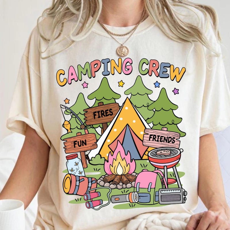 Camping Clipart - Etsy