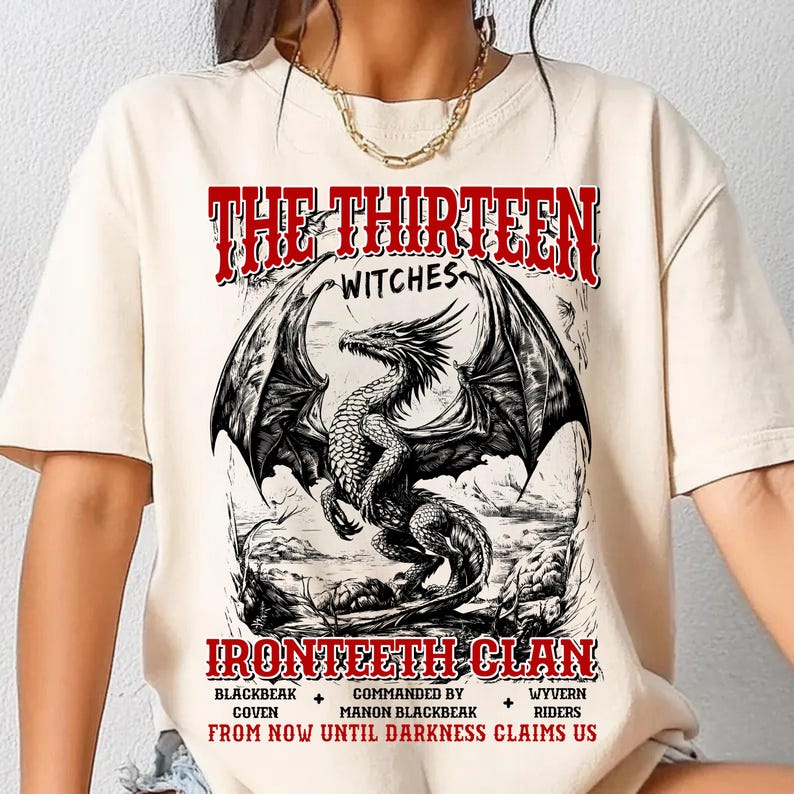 The Thirteen Manon Blackbeak PNG, Ironteeth Witch Book Shirt Design ...