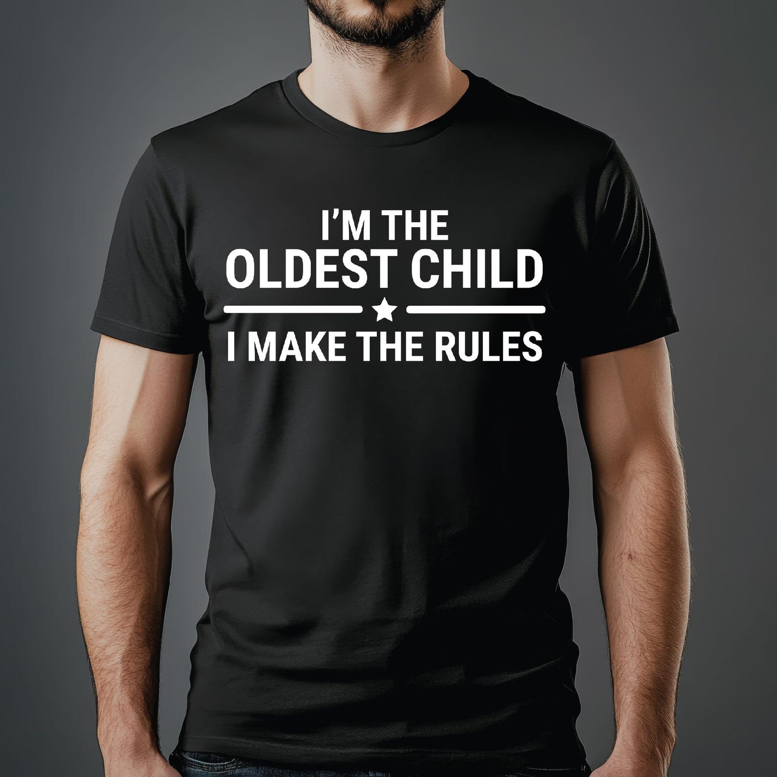 I'm the Oldest Child Funny Sibling Quotes PNG, Elder Brother Sister T ...