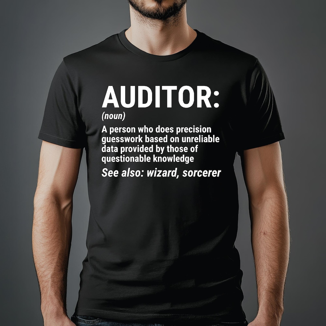 Auditor Definition Funny Auditing PNG, Accountant T-shirt Design - Etsy